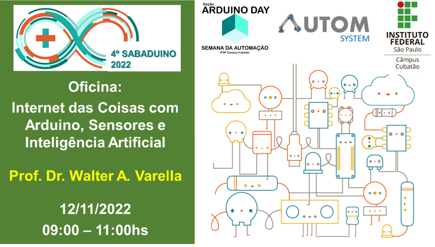 OFICINA DE INTERNET DAS COISAS, COM ARDUINO, SENSORES E INTELIGÊNCIA ...