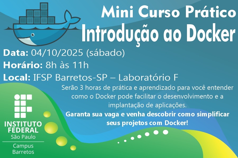 Mini curso prático Introdução ao Docker - SUAP: Sistema Unificado de ...