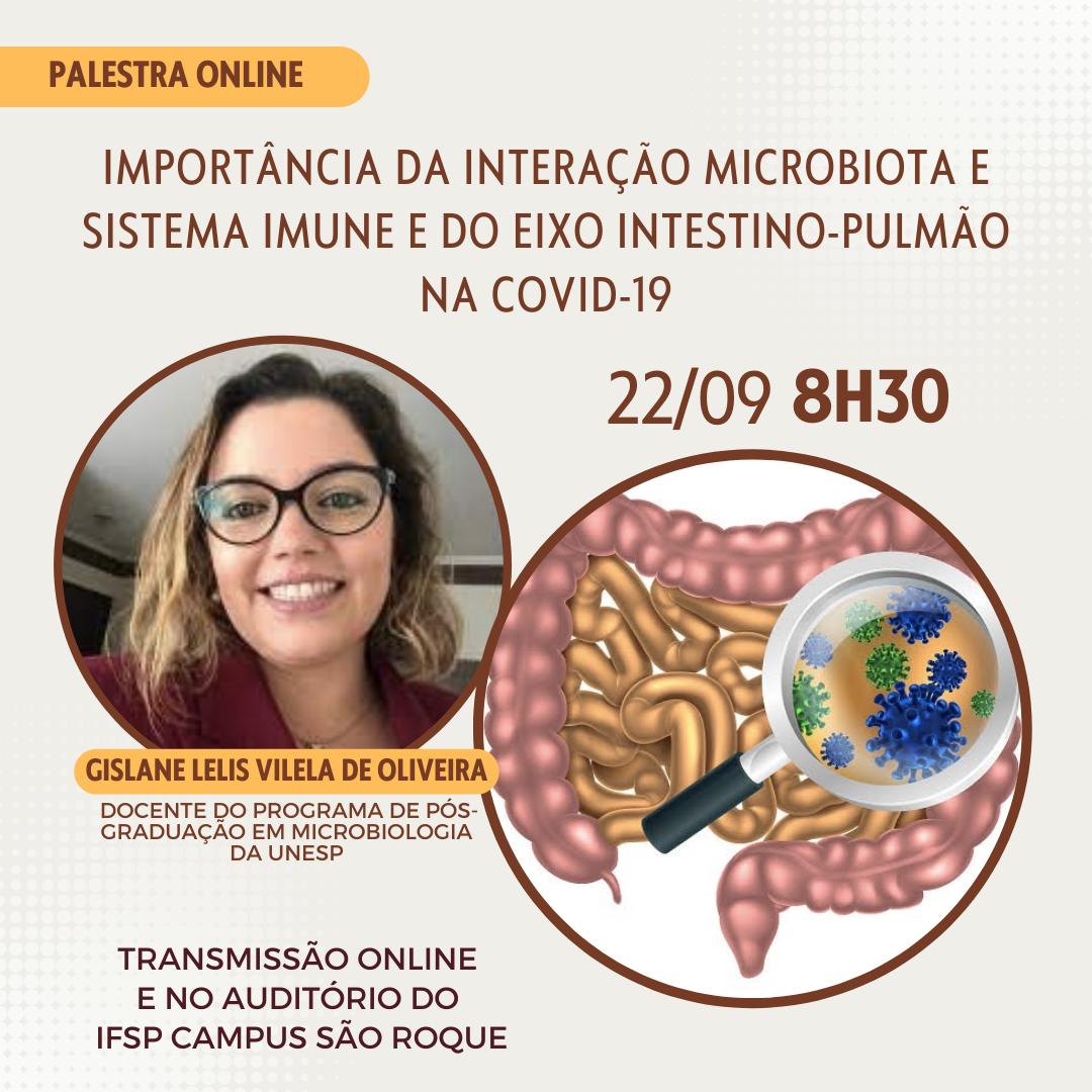 Importância da interação microbiota e sistema imune e do eixo intestino ...